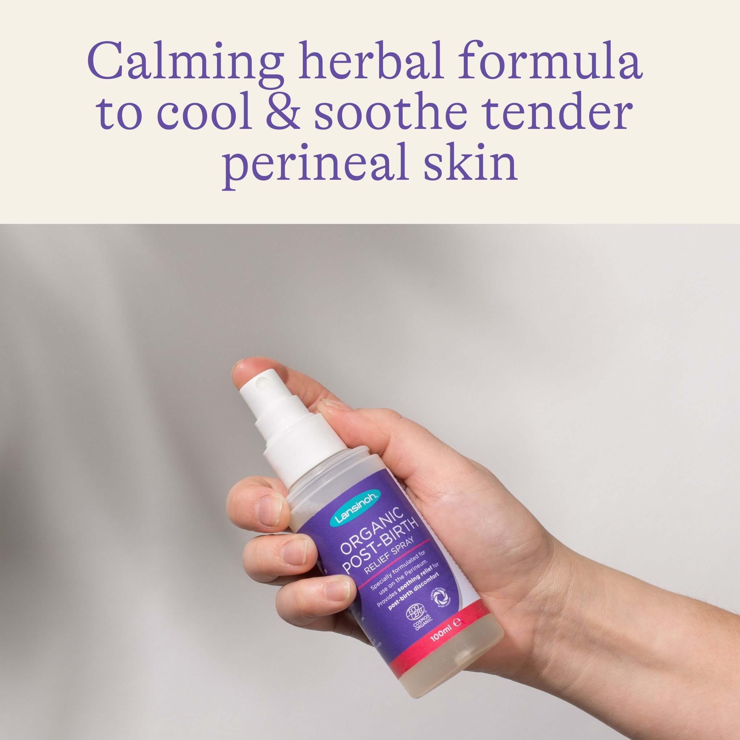 Organic Post-Birth Relief Spray – Lansinoh UK